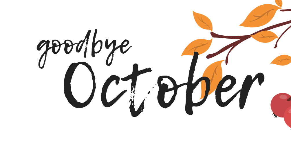 Goodbye October – By Golly, Ollie!